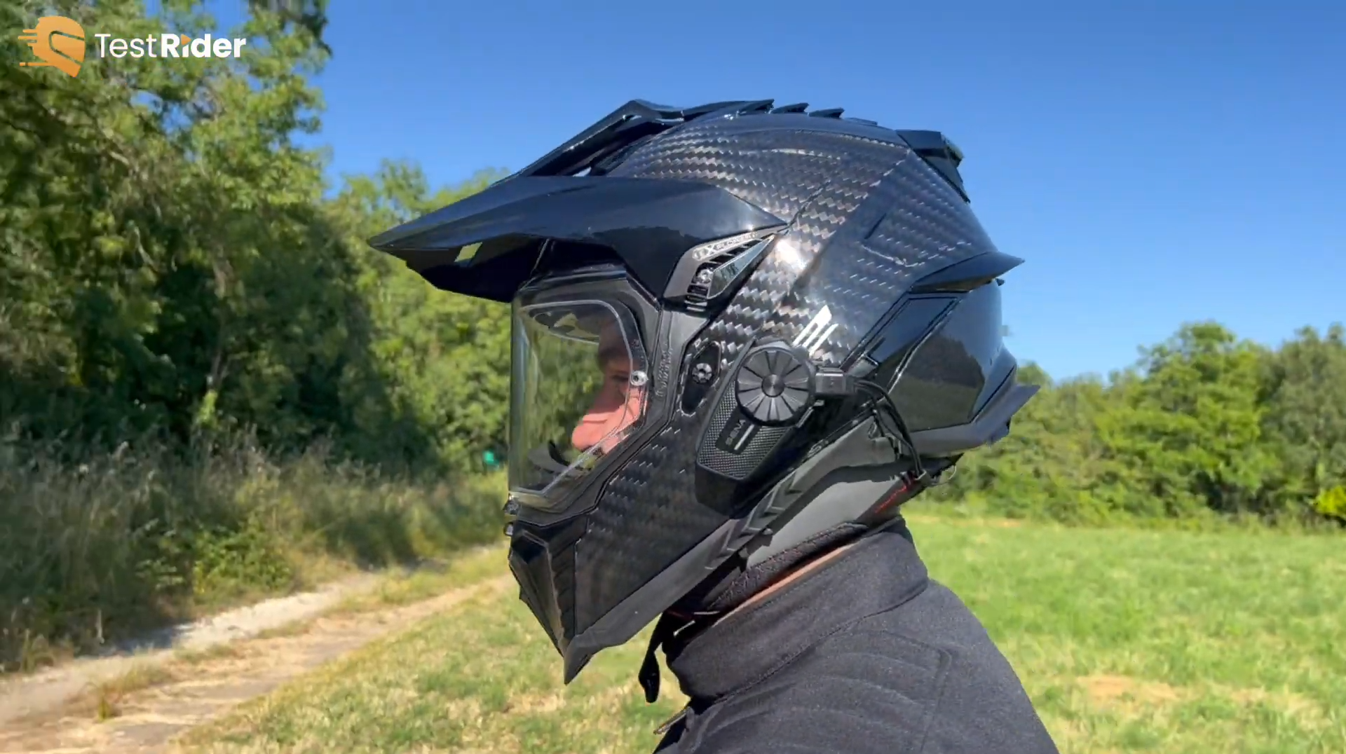 Notre avis sur le casque crossover LS2 MX701 Explorer Carbon - Test et ...